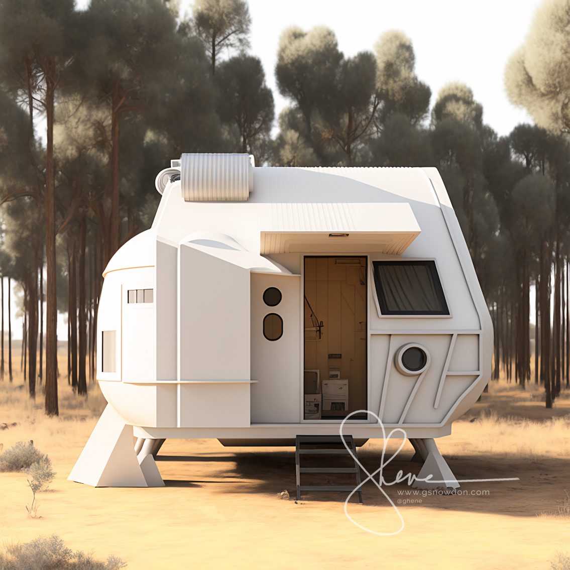 Star Wars inspired tiny house – Ghene Snowdon