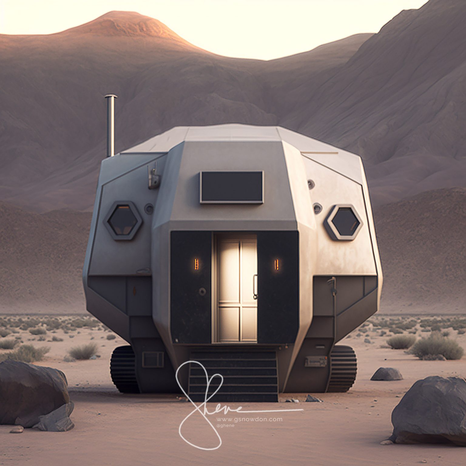 Star Wars inspired tiny house – Ghene Snowdon