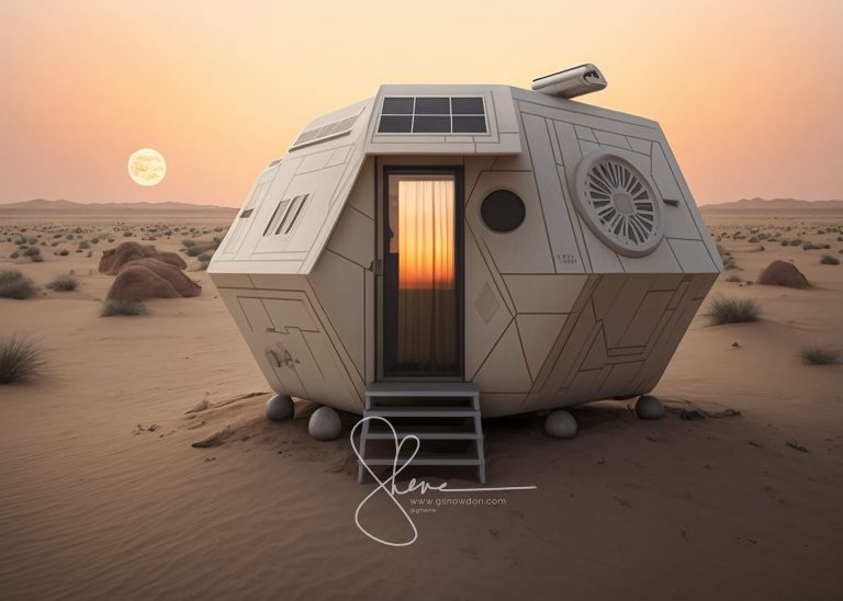 Star Wars inspired tiny house – Ghene Snowdon