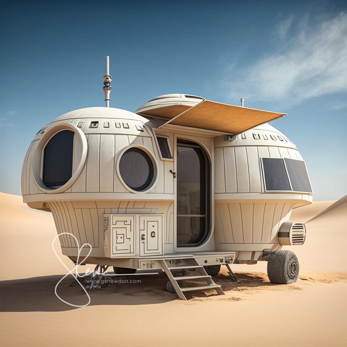 Star Wars inspired tiny house – Ghene Snowdon