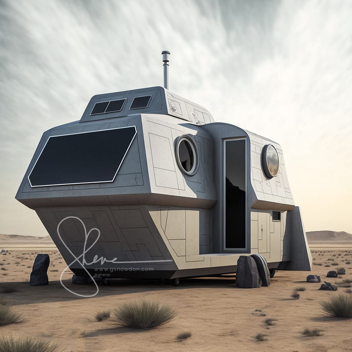 Star Wars inspired tiny house – Ghene Snowdon